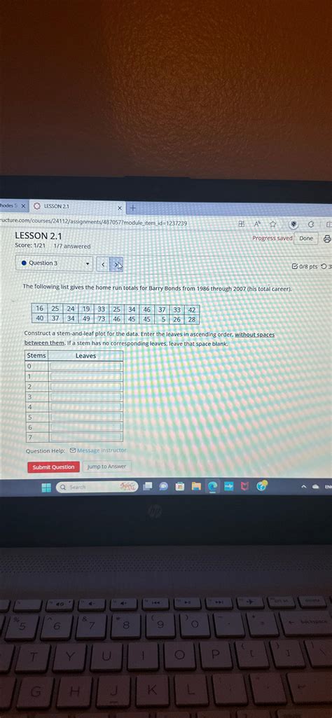 solved lesson 2 1q questionthe following list gives the home