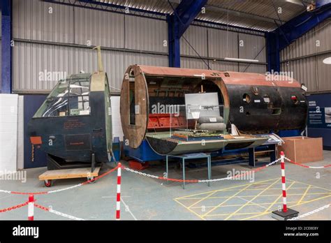 Exterior View Of A Horsa Glider Cockpit Mk Ii Fuselage Mk I On