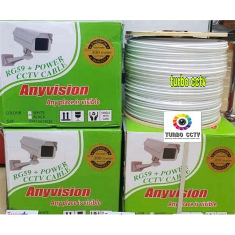 Jual Kabel Camera Cctv Coaxial Rg Power Kabel Kamera Cctv Permeter Shopee Indonesia