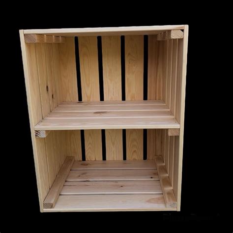 Ящик деревяний для зберігання стелажів — ціна 240 грн у каталозі Стелажі Купити товари для