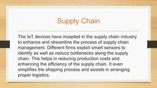IoT IoT Applications Avantika University MP PPT
