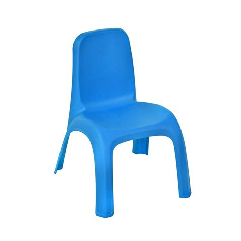 Синьо детско столче