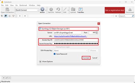 Explore And Manage C2 Object Storage Data On A Client Computer Synology Knowledge Center