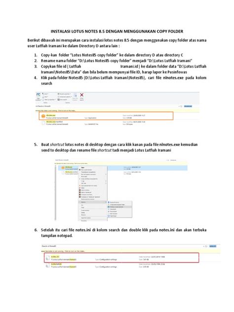 User Guide Instalasi Lotus Notes 8 5 Pdf