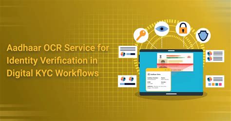 Aadhaar Ocr Service For Identity Verification In Digital Kyc