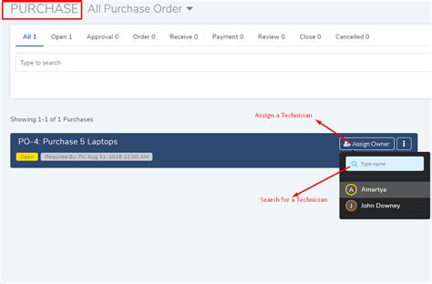 86 Assigning A Purchase Order — Motadata Itsm User Guide Documentation
