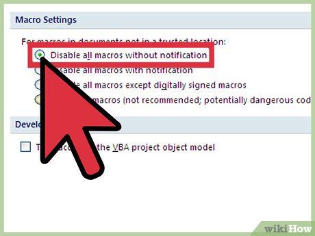 How To Enable Macros In Microsoft Word Steps With Pictures