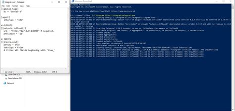 Telegraf Communication To Influx Db Influxdata Community Forums