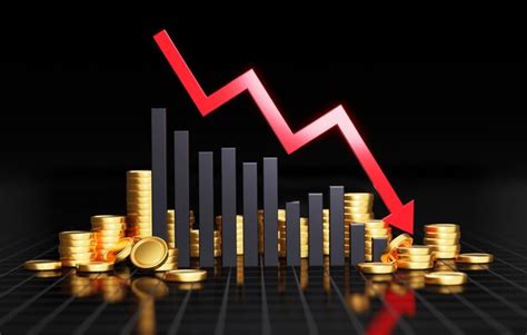 Premium Photo Visualizing Economic Downturn Illustrating Decline