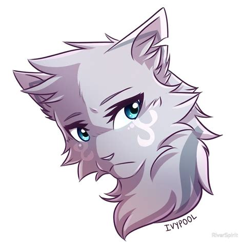 Warriors Stickers Ivypool By Riverspirit Warrior Cats Warrior Cats Art Warrior Cat