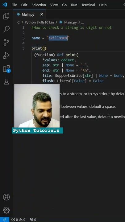 Python Isdigit Function Python Pythonprogramming Coding Programming