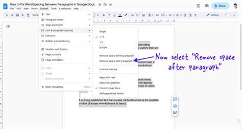 How To Fix Weird Spacing Between Paragraphs In Google Docs