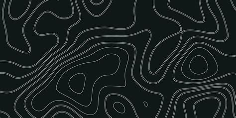 Abstract Pattern With Lines Background Of The Topographic Map