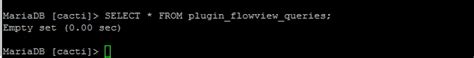 Flowview Not Display Data Cacti