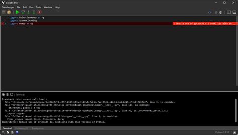 Grasshopper Python3 Script Error Scripting Mcneel Forum