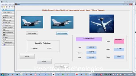 model based fusion of multi and hyperspectral images using pca and