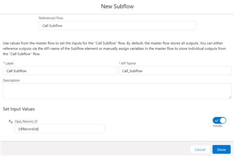 subflows from record triggered flows in salesforce salesforcecass