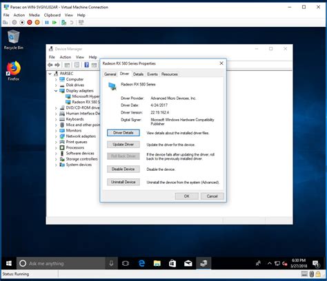 Windows Hyper V PCIe Passthrough Of GPU Working But Not Server Fault