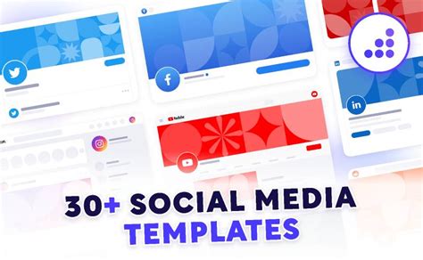 Social Media Templates Figma Free Ui Kit Ui4free