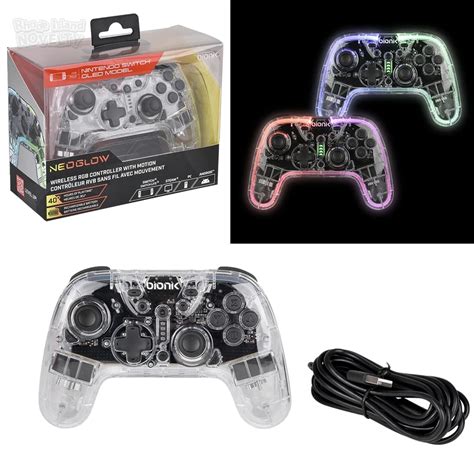 Nintendo Switch Neoglow Wireless Rgb Controller