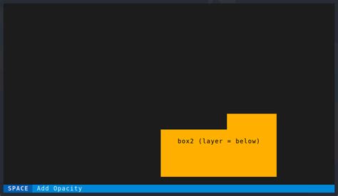 opacity transparency issues with overlapped widgets · issue 3676