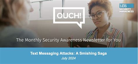 Lance Spitzner On Linkedin Ouch Securityawareness Smishing