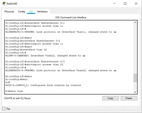 cisco packet tracer ：vlan的创建和划分 计算机网络中红色的三角代表什么 csdn博客