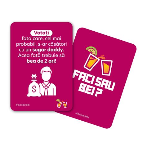 Joc Pentru Fete Faci Sau Bei Editia Pentru Fete De Carti Cu Provocari Si Intrebari