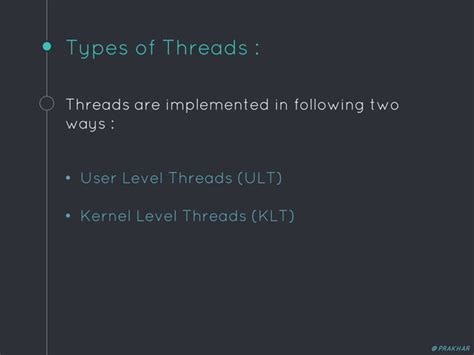 threads operating system pptx