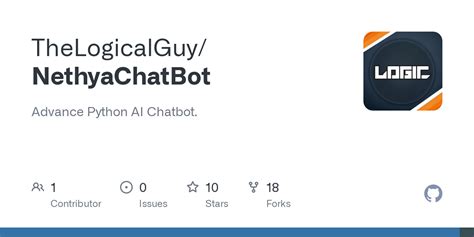 GitHub TheLogicalGuy NethyaChatBot Advance Python AI Chatbot