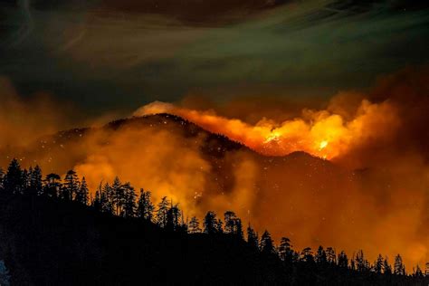 Record Breaking Wildfires Engulf The West Coast Abc News