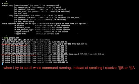 Can T Scroll While Using Screen Command Issue Warpdotdev Warp GitHub