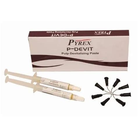 pyrax cleaning and filling teeth equipments pulp devitalizing paste pack