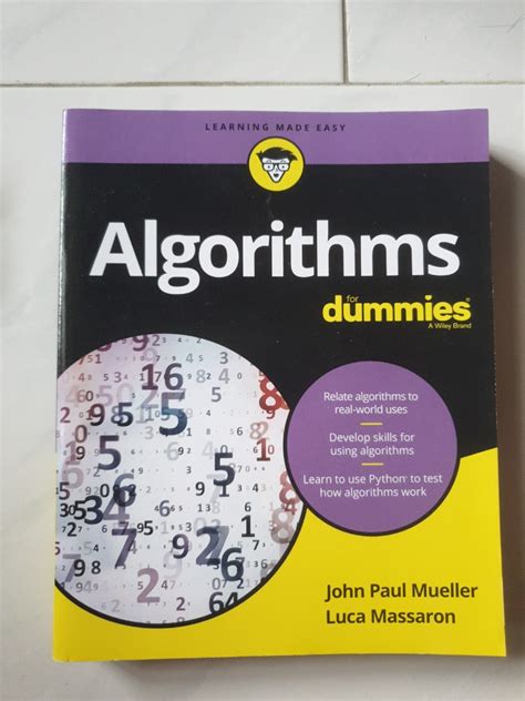 Algorithms Hobbies And Toys Books And Magazines Textbooks On Carousell