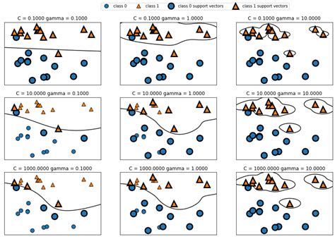 Python Cost And Gamma