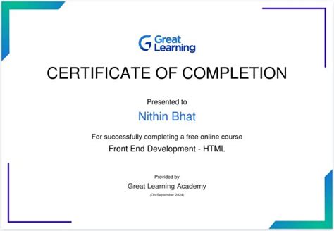 Frontenddevelopment Html Webdesign Careergrowth Nithin Bhat