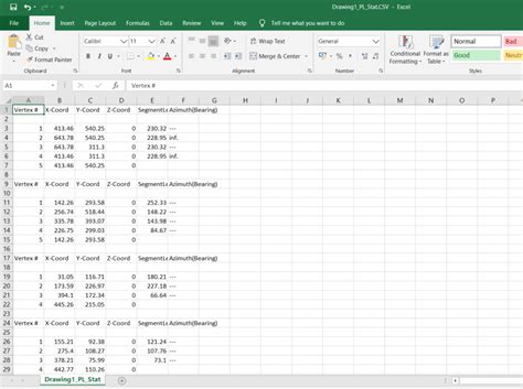 Compute Detailed Polyline Statistics Cpplstat Cadpower Command Cadpower