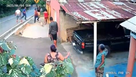 C Mara Capta A Dos Hermanos Peleando Y Luego Uno De Ellos Se Colg En Castillo Losmocanos Com