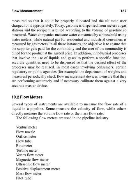 Pdf Measurement Of Flow In Pipelines Dokumen Tips