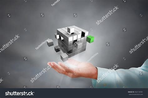 Businessman Holding Rubiks Cube Images Stock Photos Vectors Shutterstock