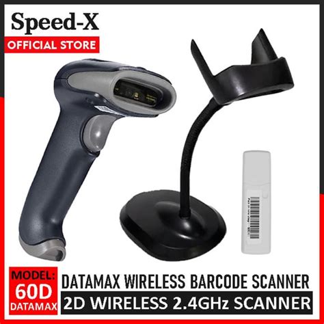 Speedx Wireless Barcode Scanner 60d Datamax 2d 2 4ghz Barcode Reader Daraz Pk