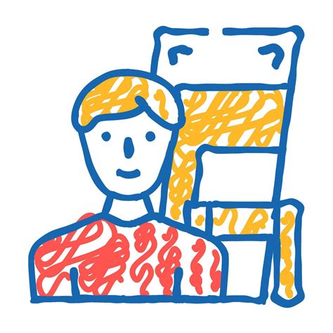 Furniture Assembler Icon Doodle Illustration 49835070 Vector Art At