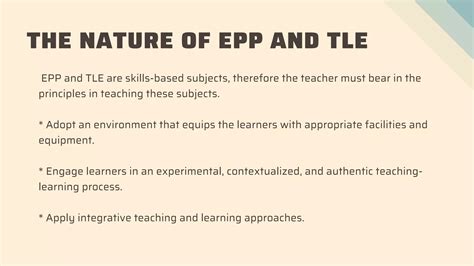 Overview Of Teaching Epp Pdf
