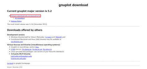 初めてでも安心 gnuplotのインストール方法