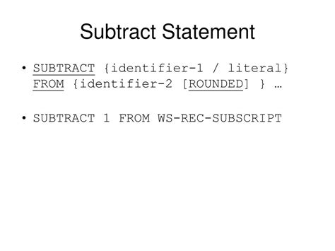 ppt computing in cobol the arithmetic verbs and intrinsic functions