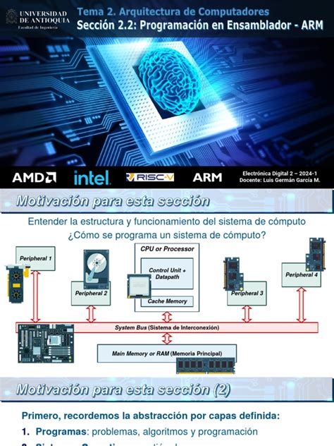 T22 Programación En Lenguaje Ensamblador Arm Pdf Lenguaje Ensamblador Lenguaje De