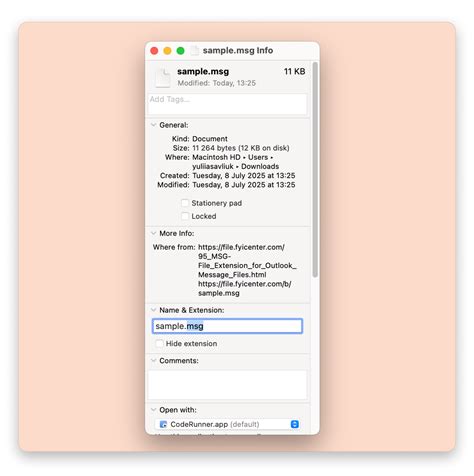 How To Open Msg Files On Mac