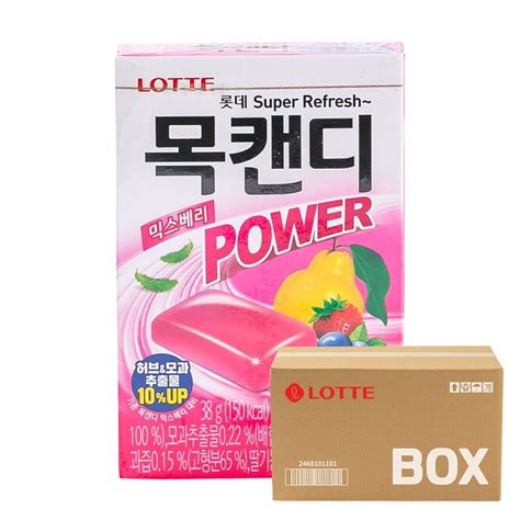 롯데 목캔디 믹스베리케이스 38g 96입 홈플러스 택배배송