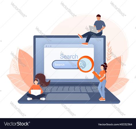 Seo Optimization Web Analytics And Marketing Vector Image