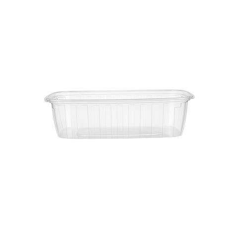 Clear Rectangular Container With Lid